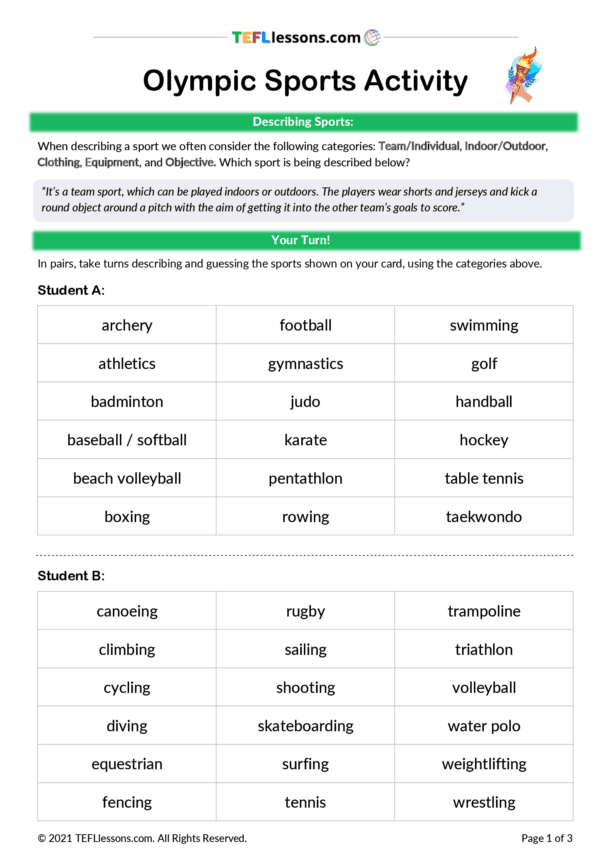 Free ESL Materials (100+) - Free TEFL Resources - TEFL Lessons ELT - TEFL